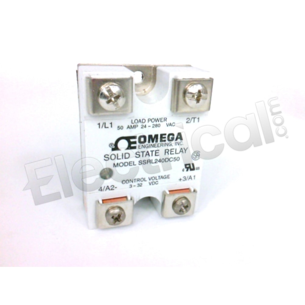 Omega Engineering SSRL240DC50 Overload Relay Motor Control
