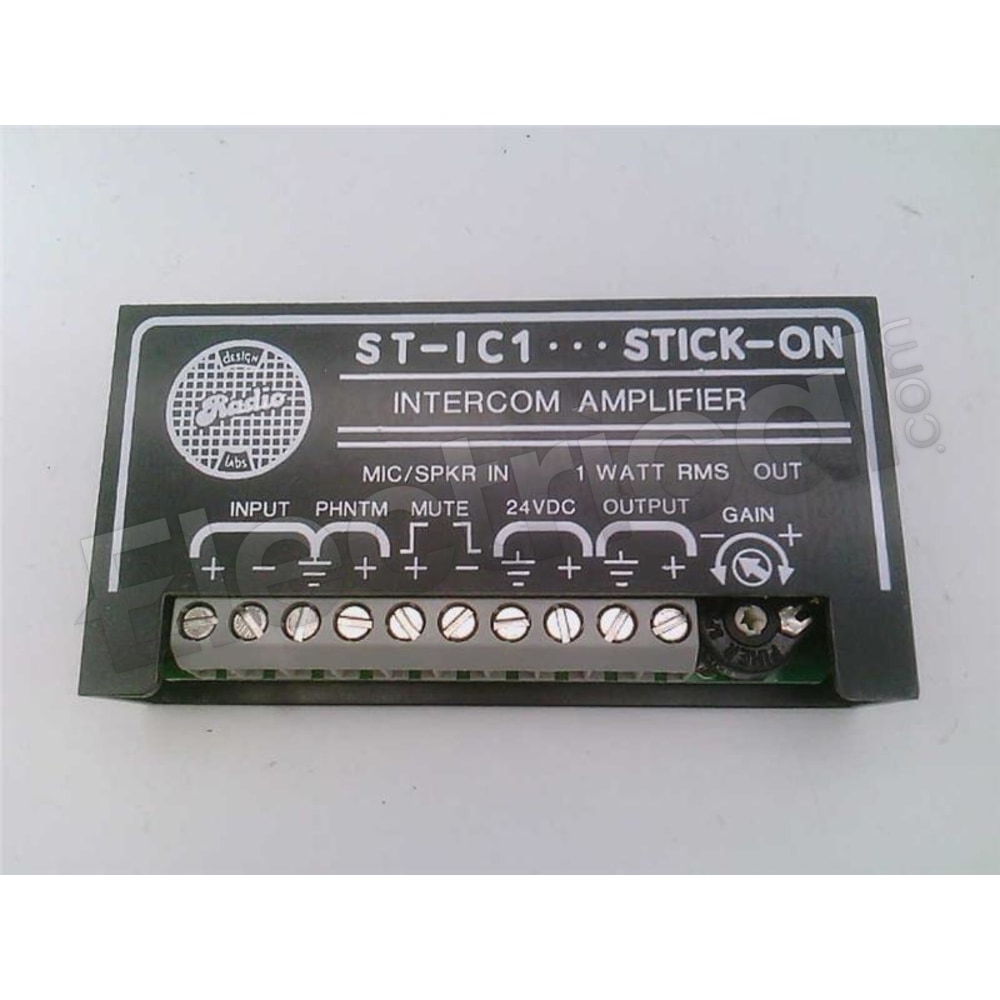 RDL ST-IC1 Pre Amplifier Audio Visual