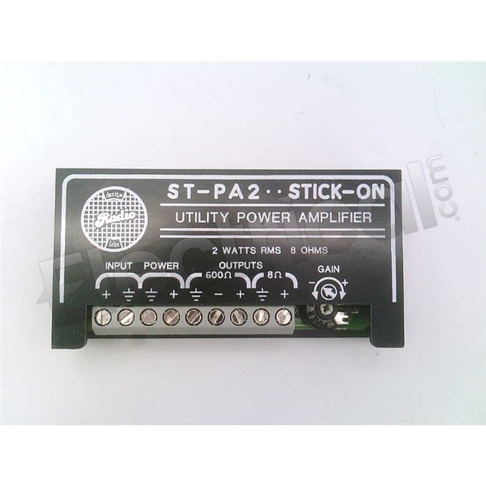 RDL ST-PA2 Pre Amplifier Audio Visual