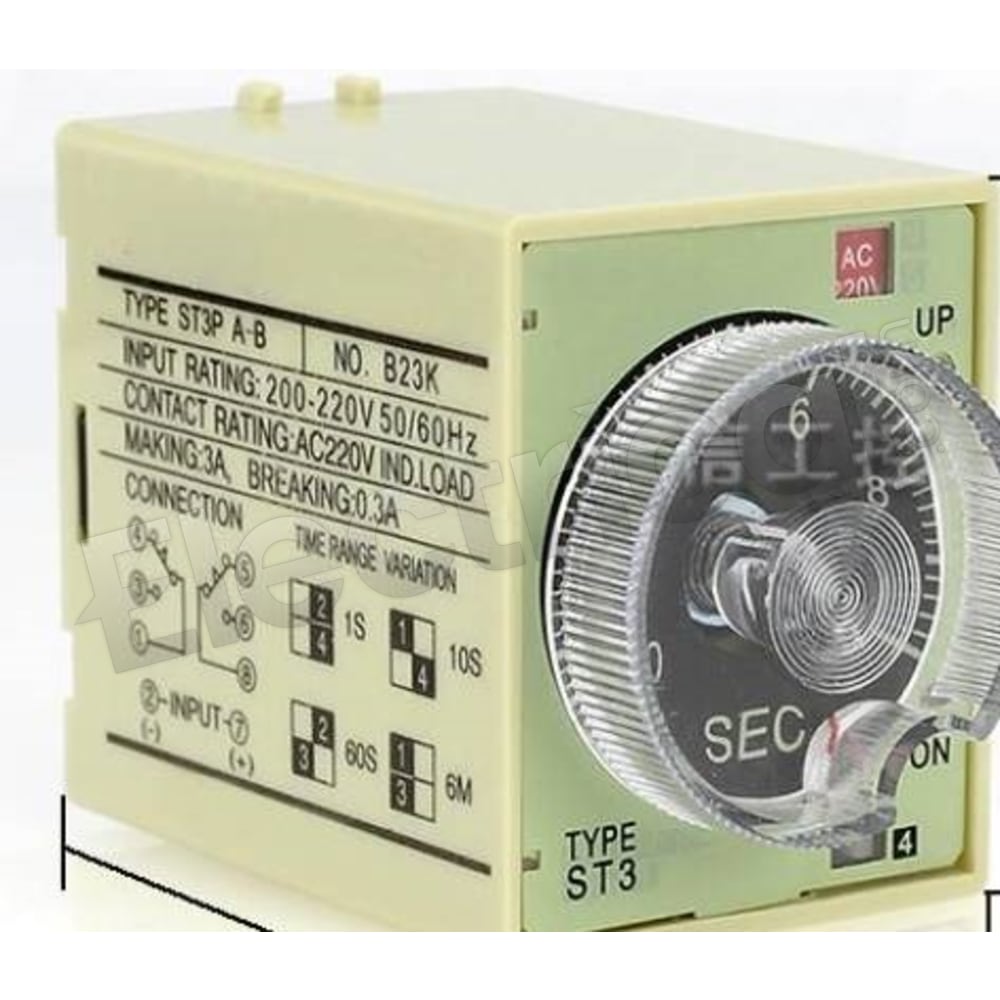 Fuji Electric ST3PF-DC24V-60S Timer & Counter Automation