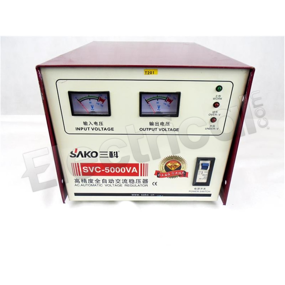SVC-5000VA Sako Voltage Regulator Automation