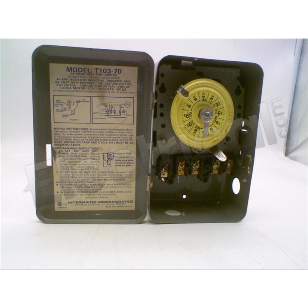 Intermatic T103.70 Timer & Counter Automation