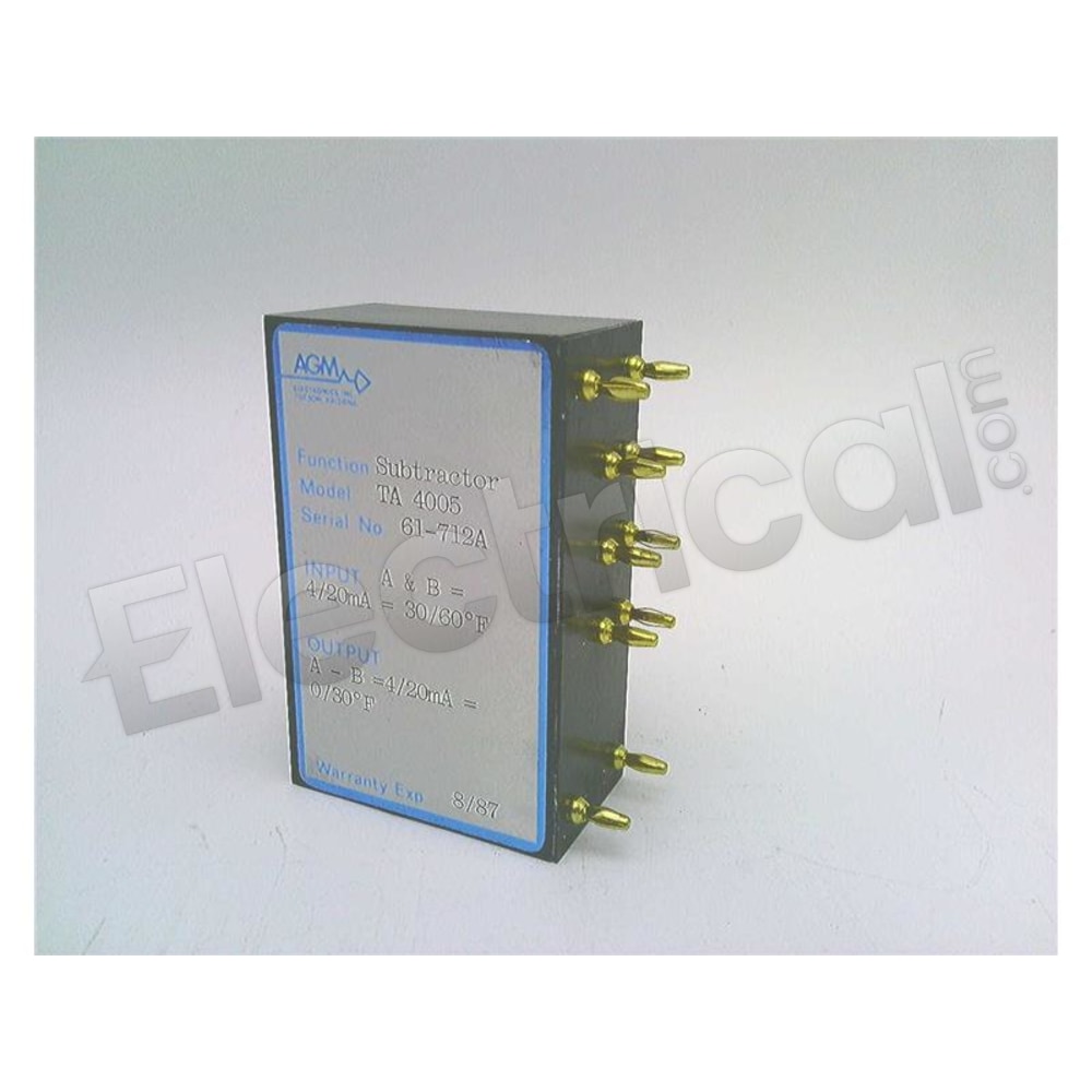 AGM TA-4005 Signal Conditioner/Transmitter Automation