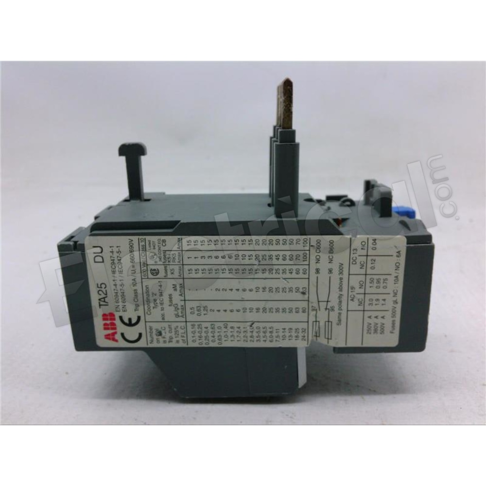 ABB TA25DU-18-25 Overload Relay Motor Control