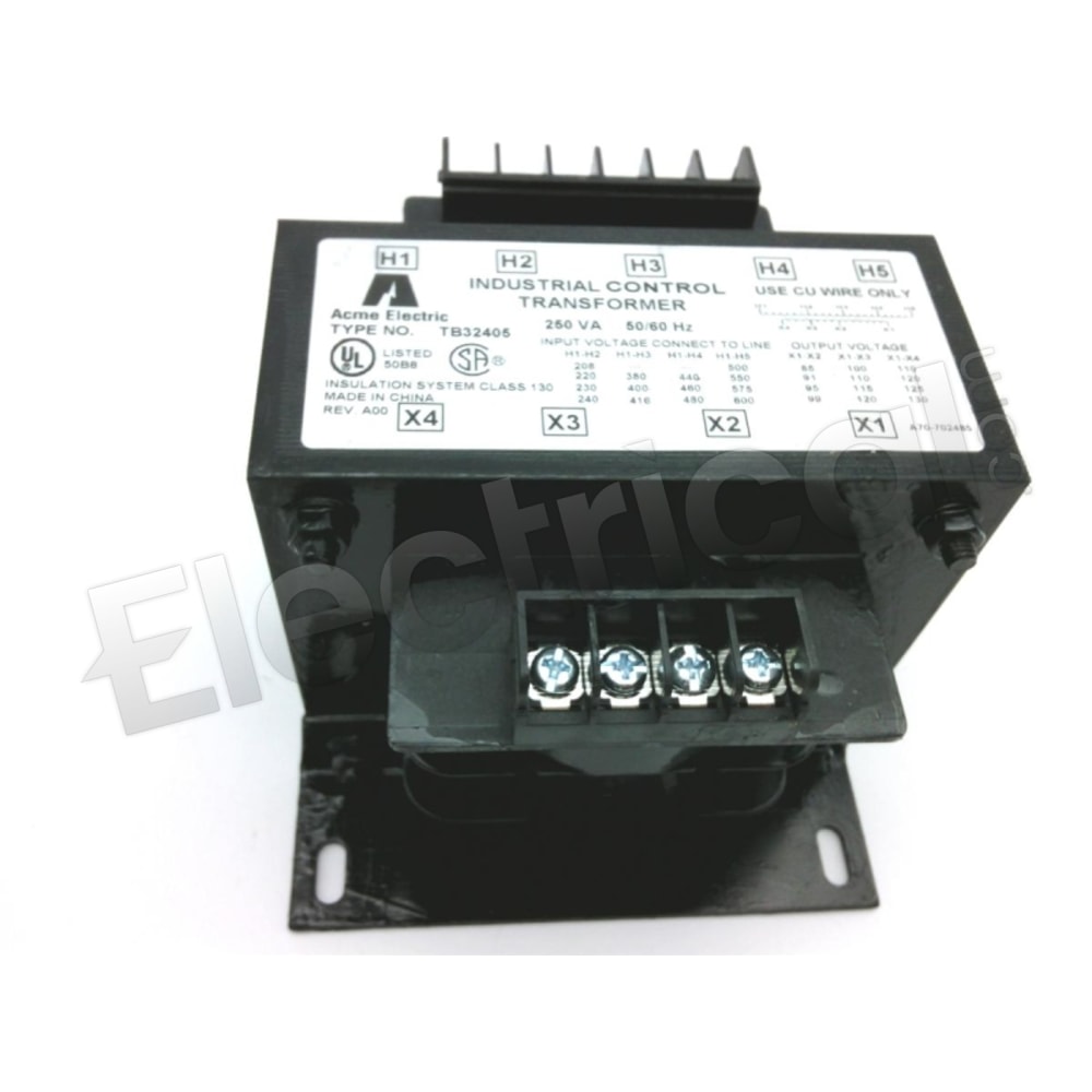 Hubbell TB-32405 Control Power Transformer
