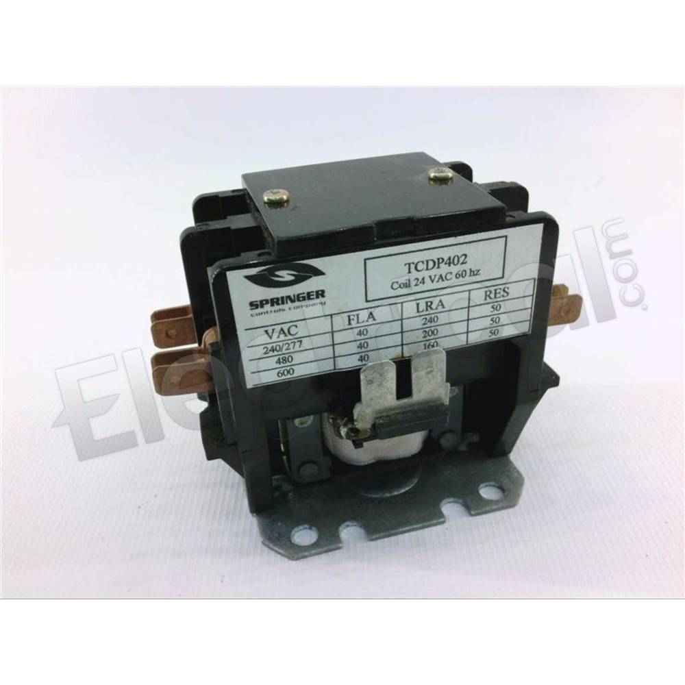 Springer Controls TCDP402-B6 Contactor Motor Control