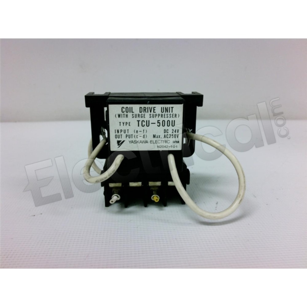 Yaskawa TCU-500U Contactor And Motor Starter Auxiliary Motor Control