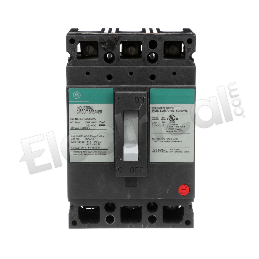 General Electric TEB132060 Molded Case Circuit Breaker