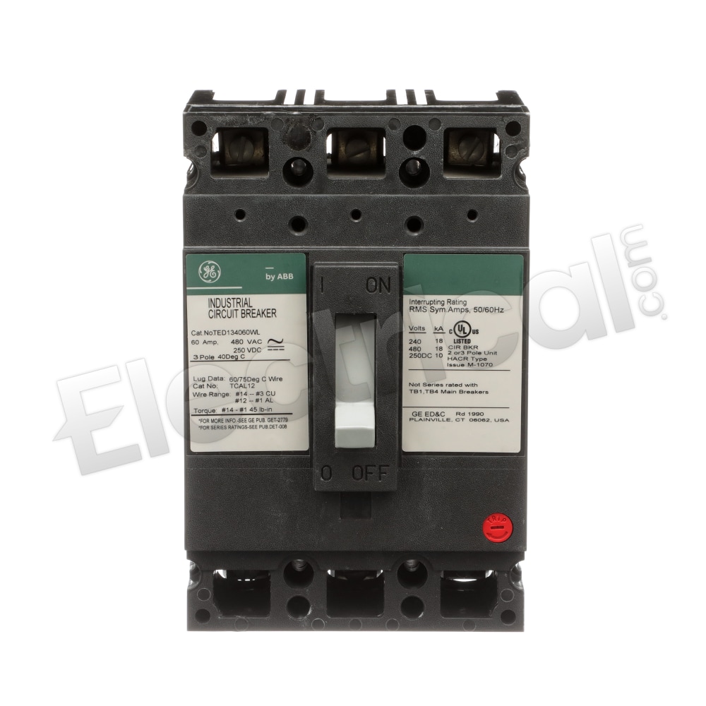 TED134125 General Electric A P E150 Line Molded Case Circuit Breaker