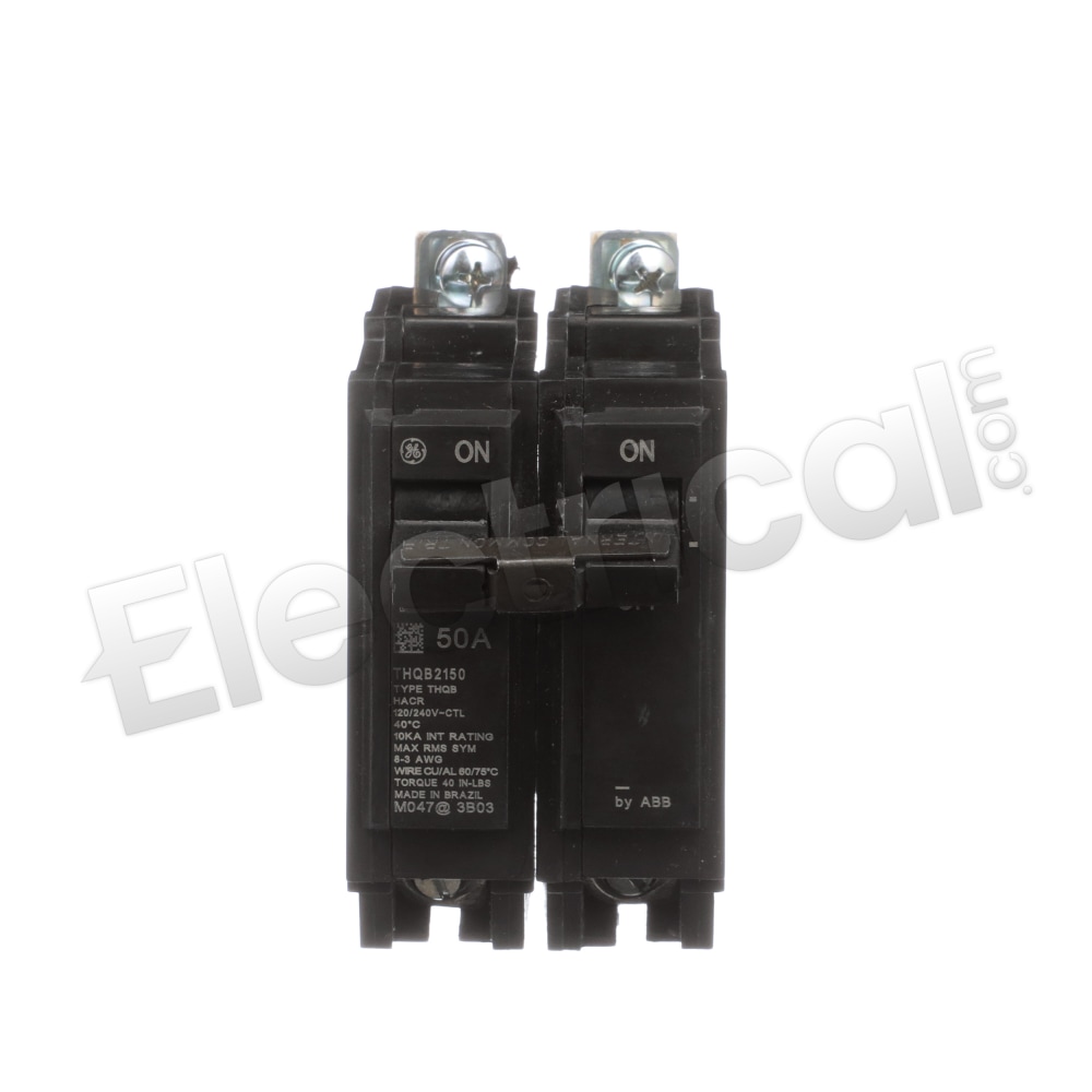 THQB2150 General Electric 50A 2P Q-Line Molded Case Circuit Breaker