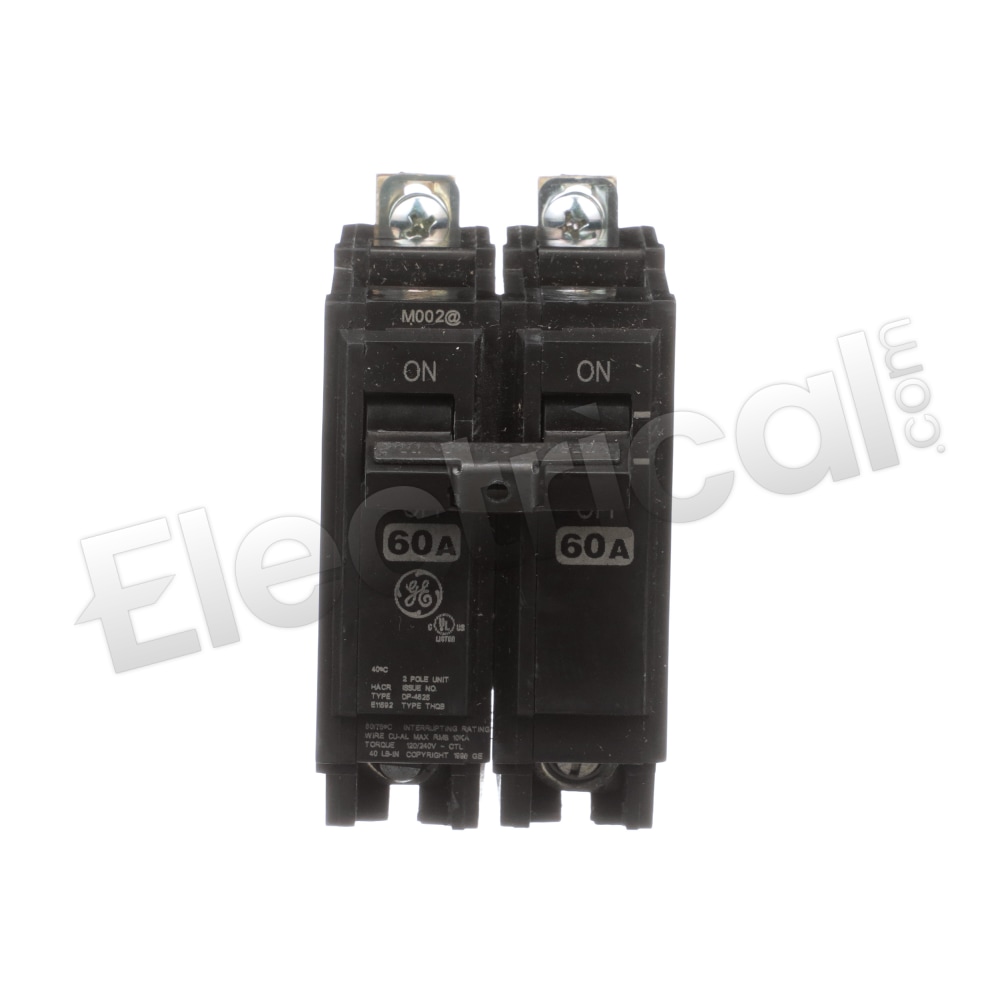 THQB2160 General Electric 60A 2P Q-Line Molded Case Circuit Breaker