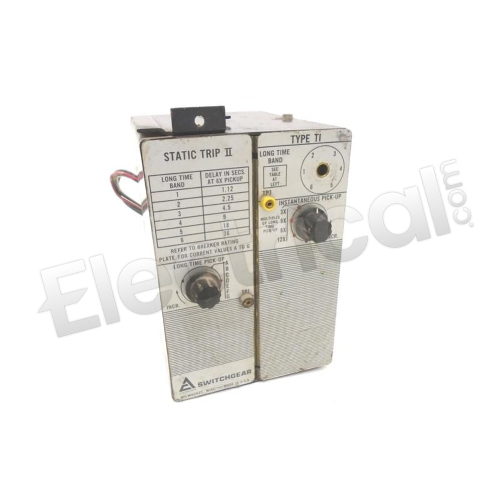 Siemens TI Trip Units And Programmers Circuit Breaker