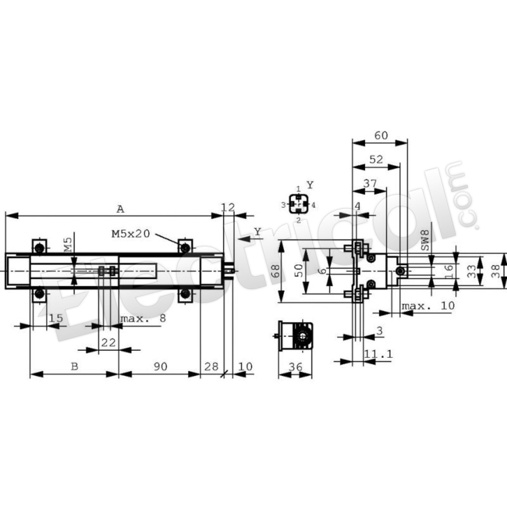 TLH-0100 Novotechnik Sensor Automation