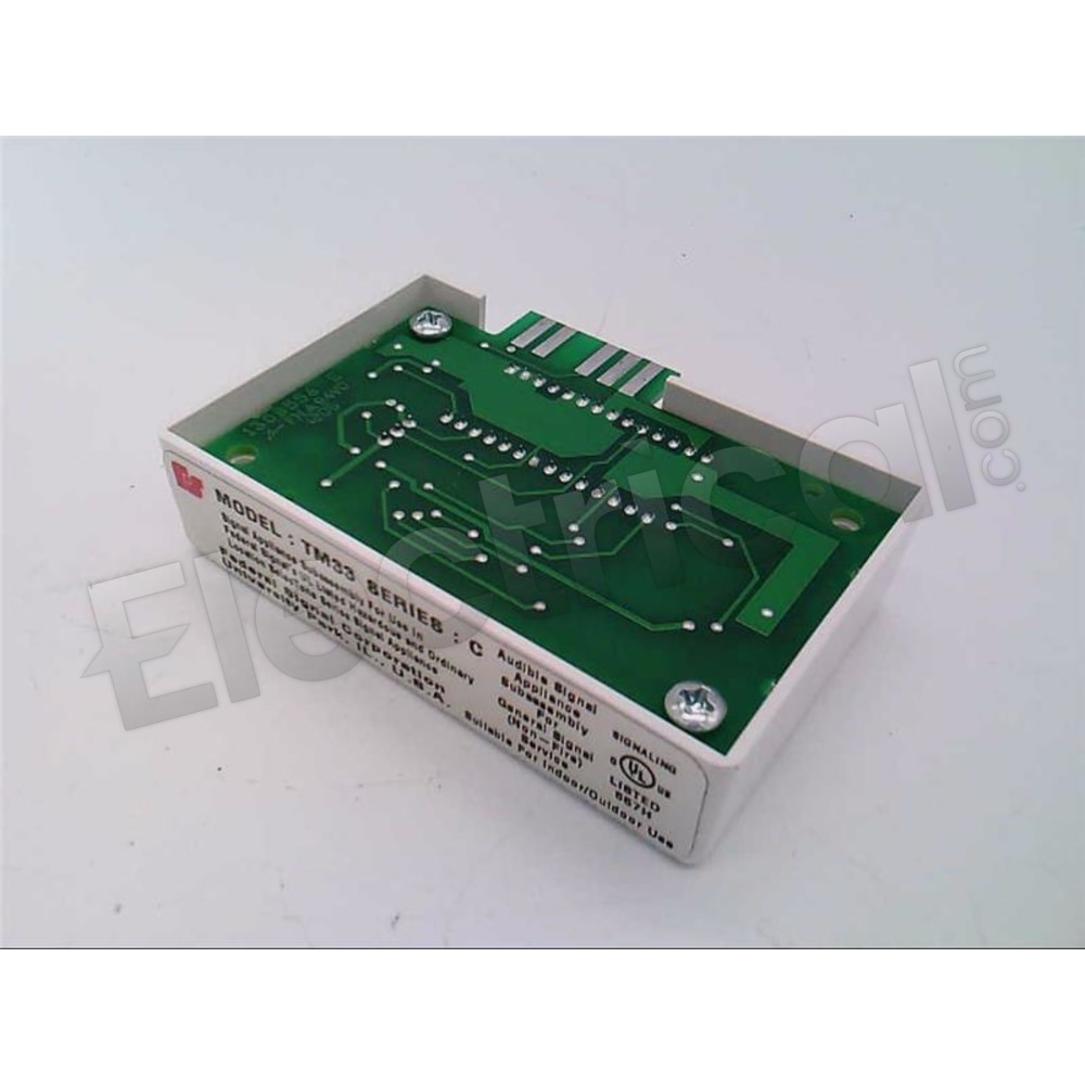 Federal Signal TM33 Audio Visual Control Module Audio Visual