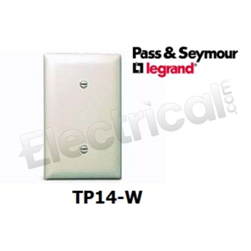 Legrand TP14W Wall Plate Electrical Product
