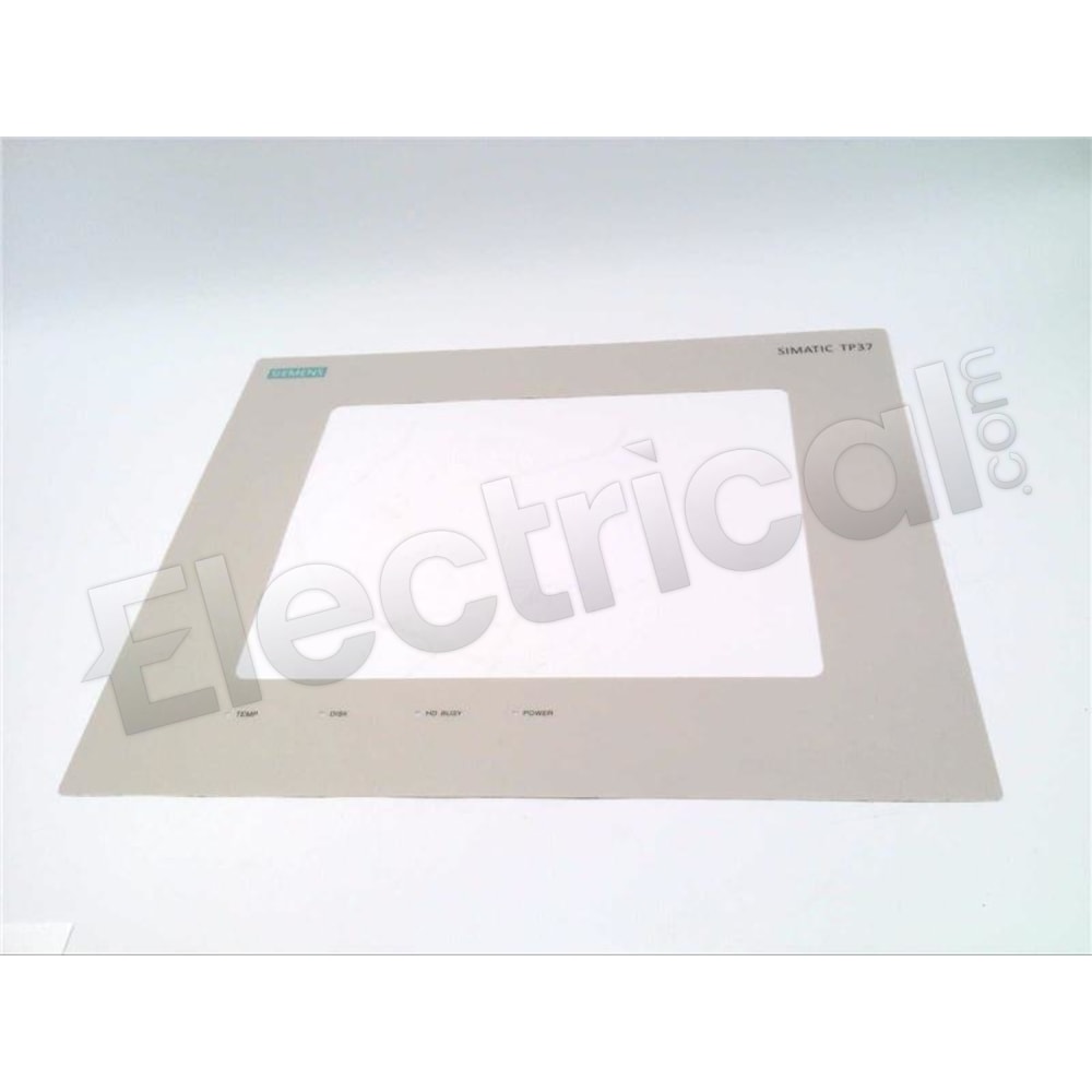 Siemens TP37-SUB-OVERLAY HMI Overlay Automation