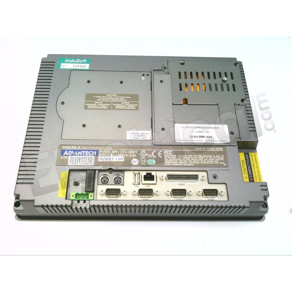 Advantech TPC-1260T HMI Automation
