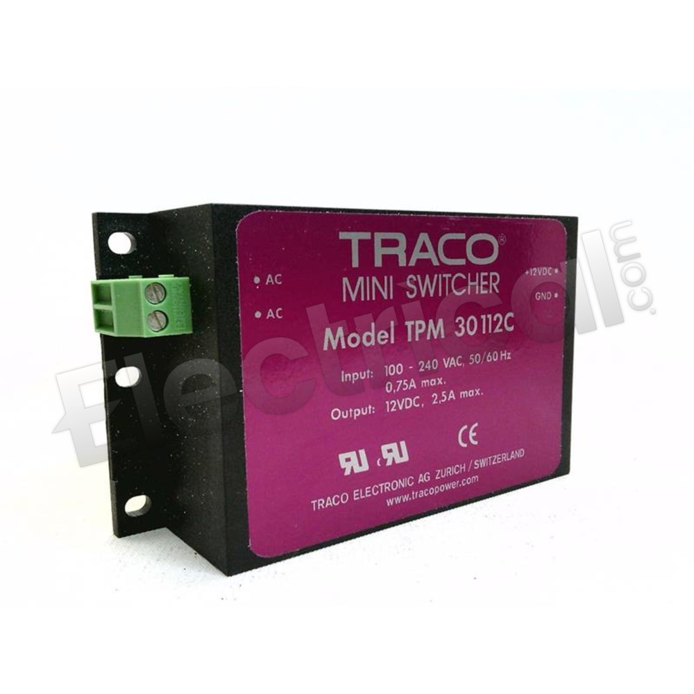 Traco Electric TPM30112C Switching Amplifier Power Supply