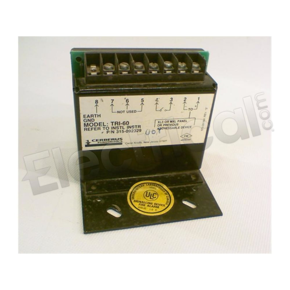 Siemens TRI-60 Fire Safety Building Maintenance