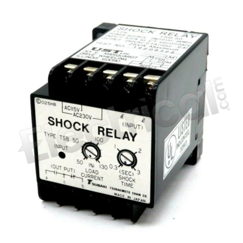 Us Tsubaki TSB-50 Safety Relay Relay