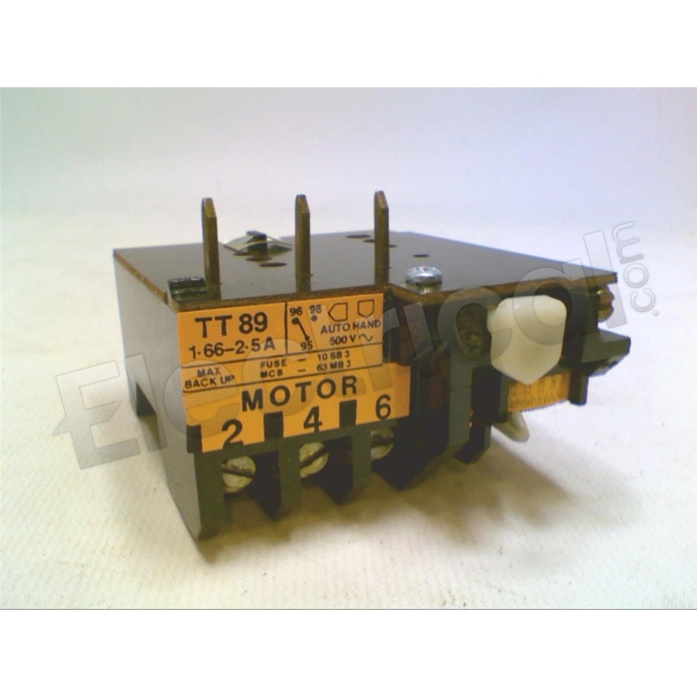 Eaton TT89 Overload Relay Motor Control