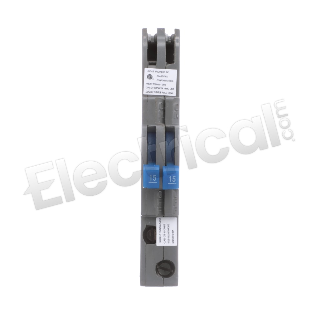 Connecticut Electric Zinsco UBIZ1515 (UBIZ-1515) Molded Case Circuit ...