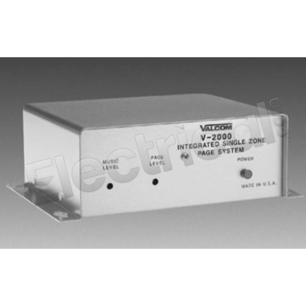 Valcom V-2000 Audio Visual Control Module Audio Visual