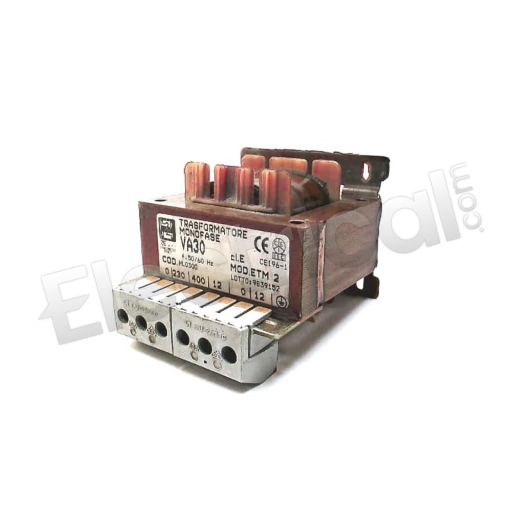 VA30 2E Elcom Elettrotecnica Srl Dry Type Transformer