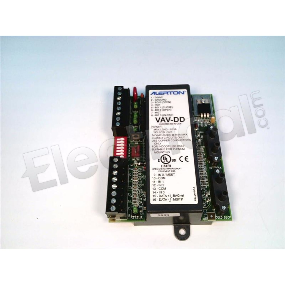 Alerton VAV-DD HVAC Control System Board HVAC