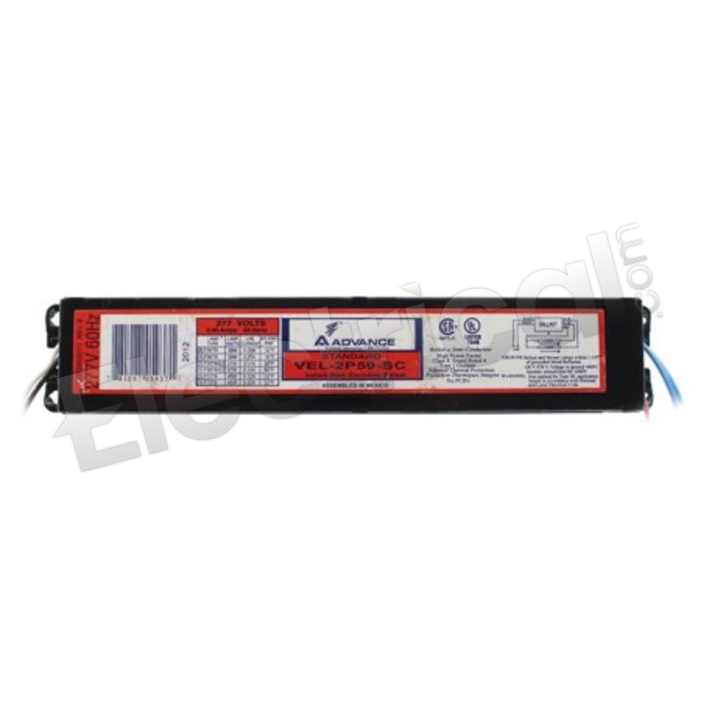 VEL-2P59-SC Philips Advance Ballast/Ignition Transformer Lighting