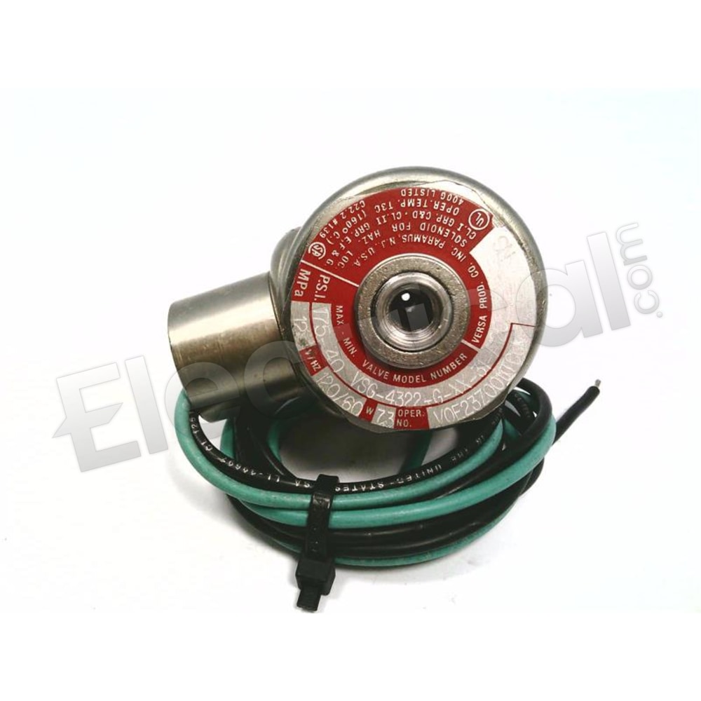 VGG-4322-G-XX-31-A120 Versa Valves Control Valve Valve