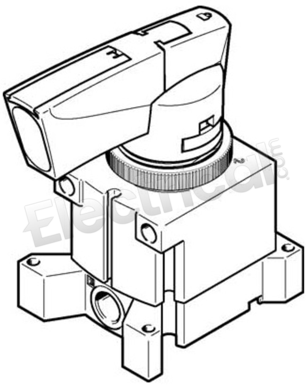 Festo VHER-BH-M04E-G18-LD Solenoid Valve Valve