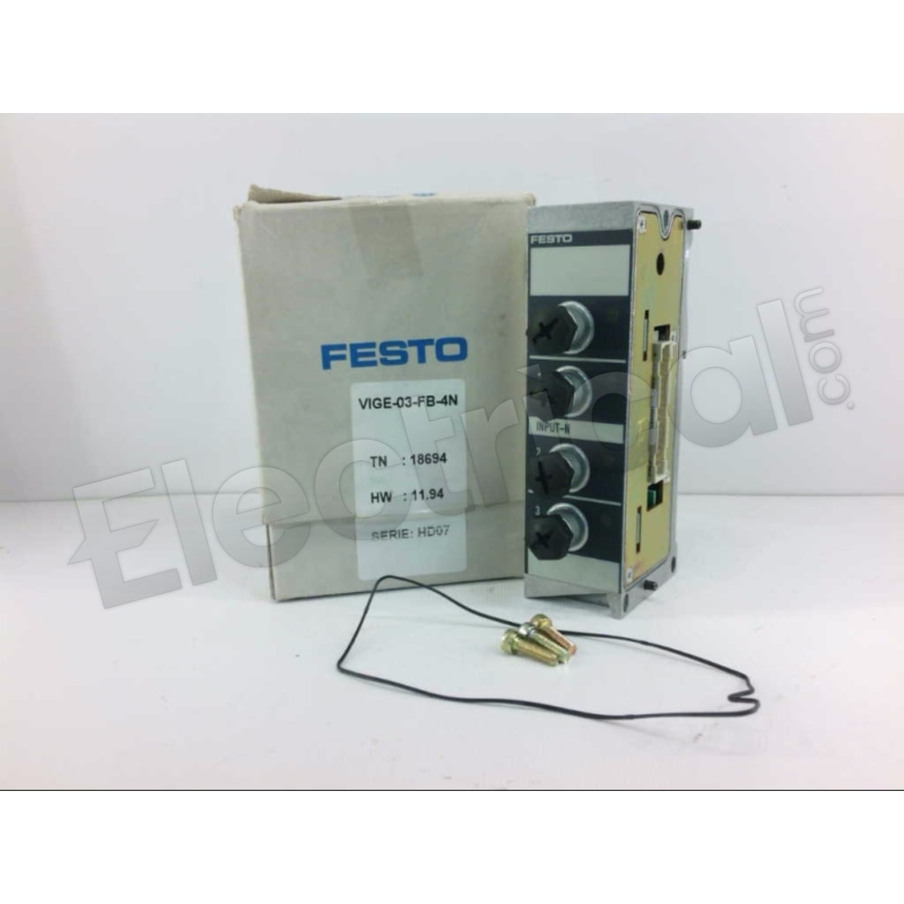 Festo VIGE-03-FB-4N PLC Module Automation