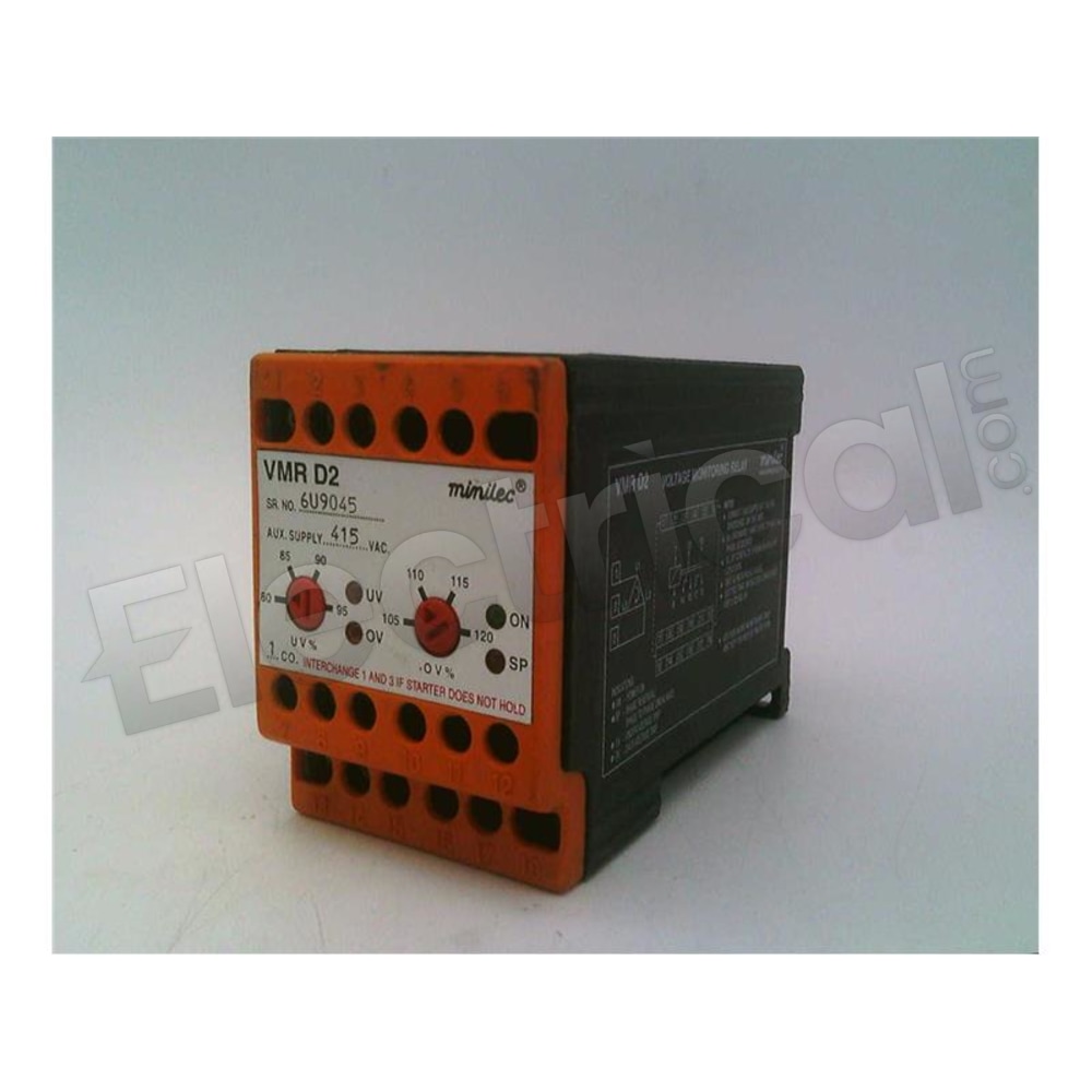 Minilec VMRD2 Voltage/Phase Monitor Relay
