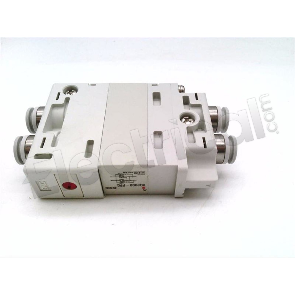 SMC VQ2000-FPG-C8C8-F Pneumatic Block I/O - Adaptor - Subplate Pneumatic