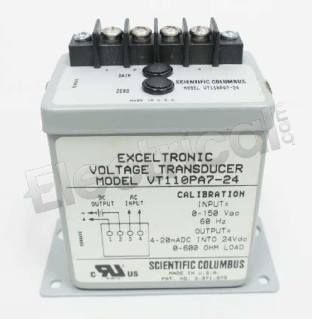 Ametek VT110PA7-12-24 Control Power Transformer