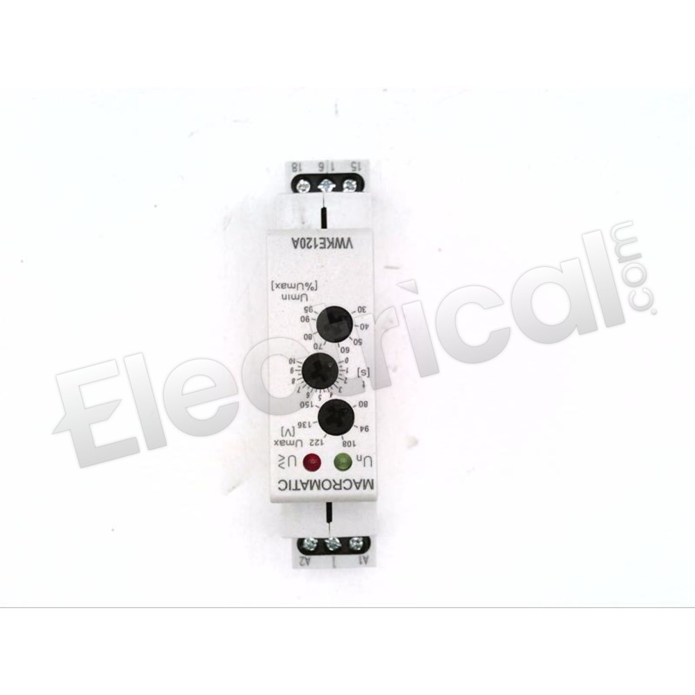 VWKE120A Macromatic Voltage/Phase Monitor Relay