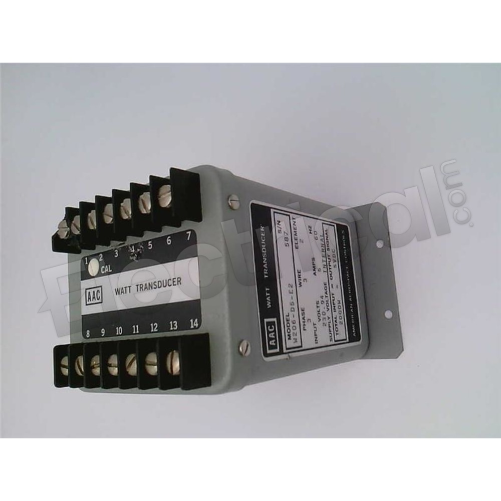 Aac American Aerospace Controls W206-D5-E2 Sensor Automation