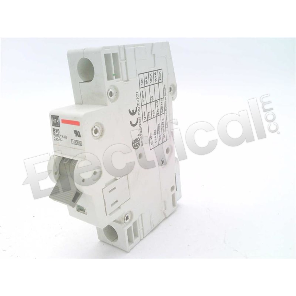 WMS1B10 Eaton 10A 1P WMS Series Molded Case Circuit Breaker