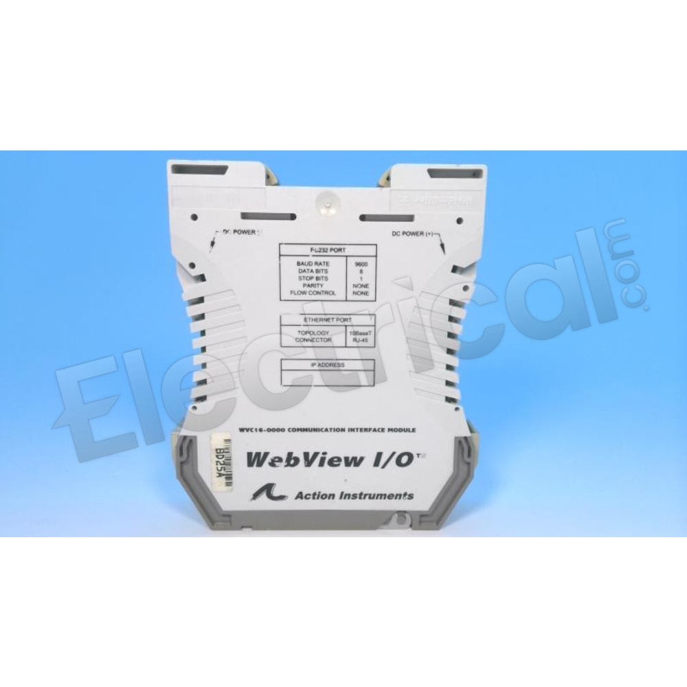 Invensys WVC16 HMI Automation