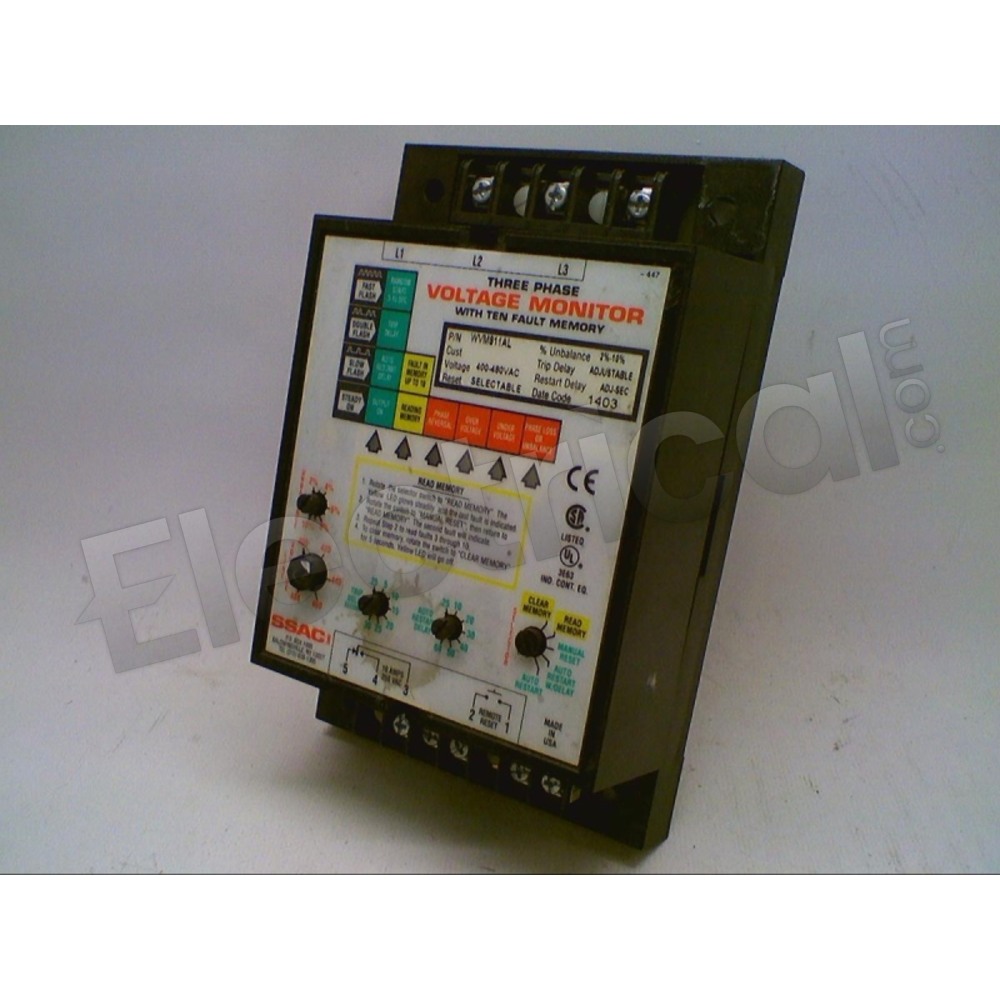 WVM911AL ABB Voltage/Phase Monitor Relay