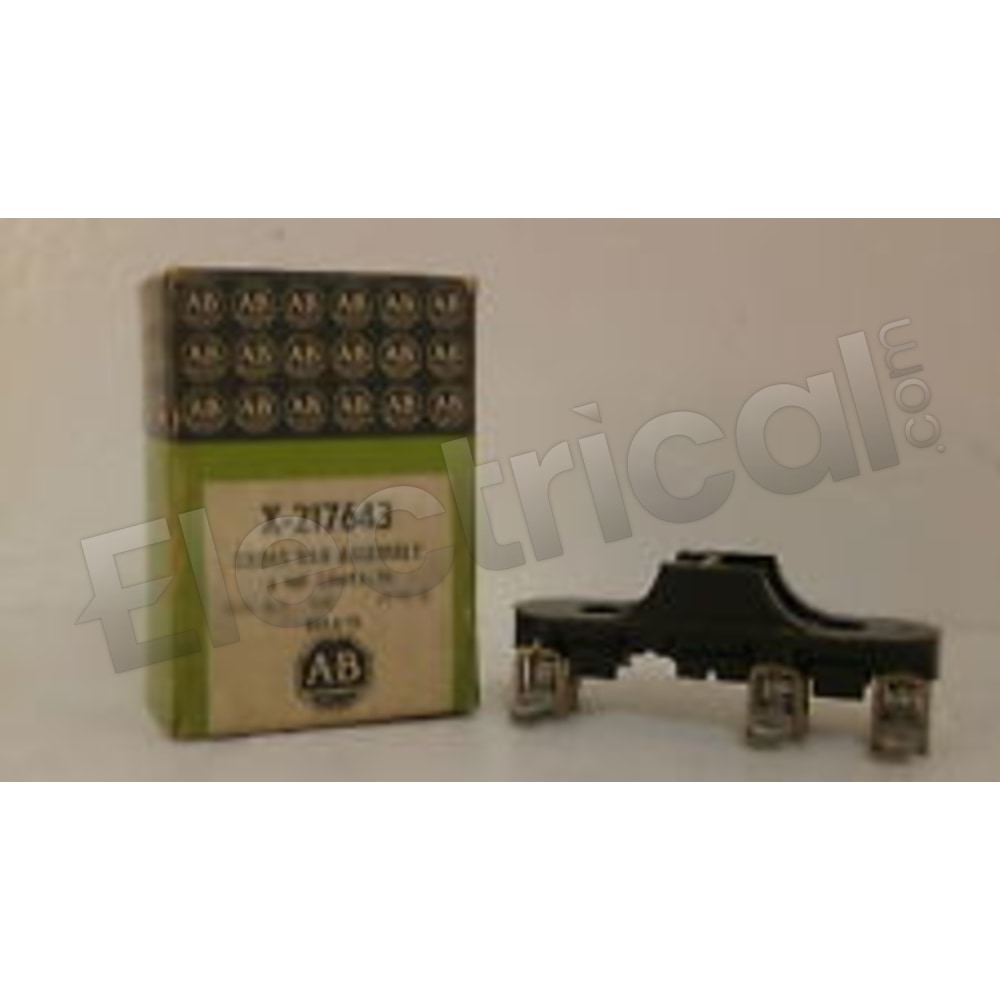 Allen-Bradley X-217643 Contactor And Motor Starter Auxiliary Motor Control