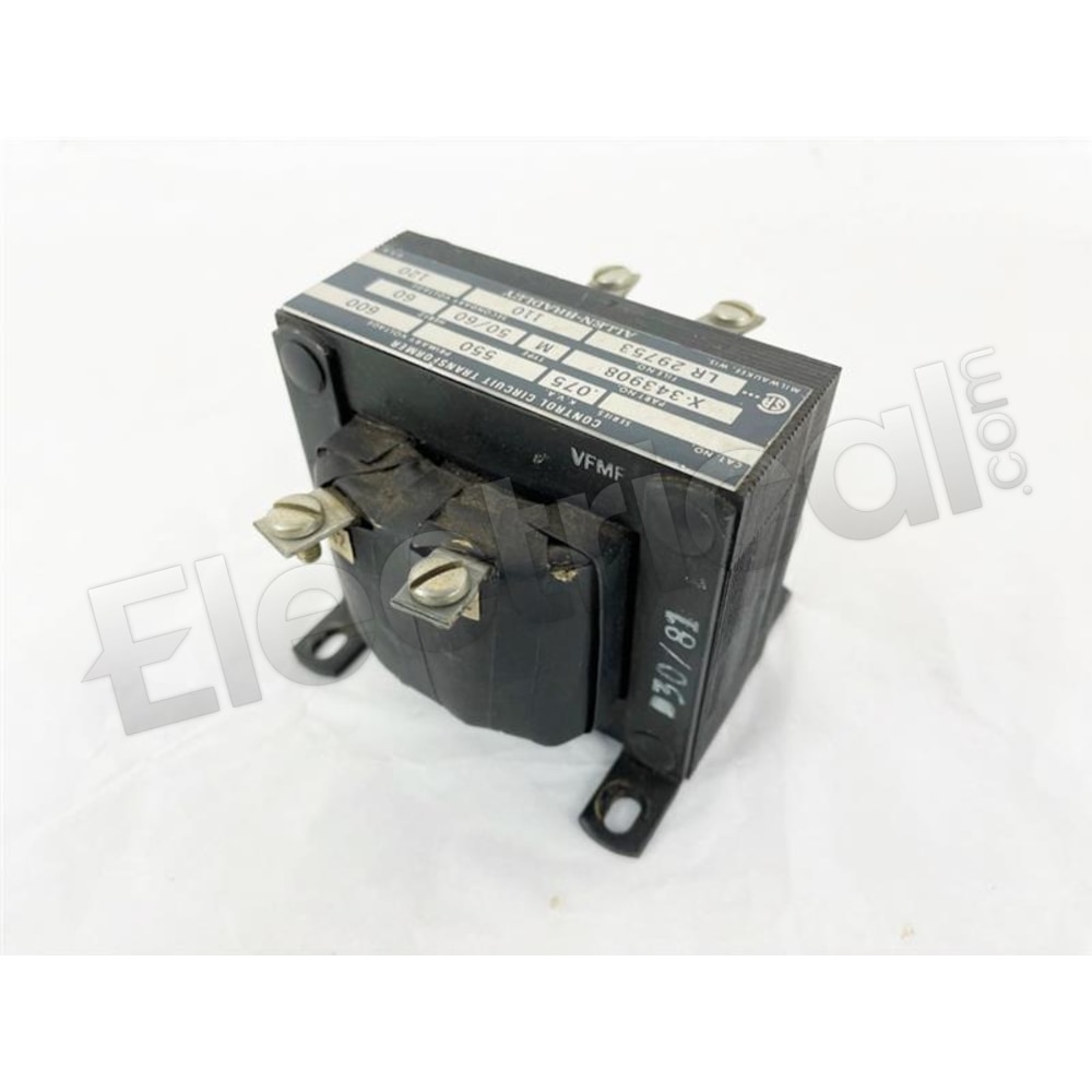 Allen-Bradley X-343908 Control Power Transformer
