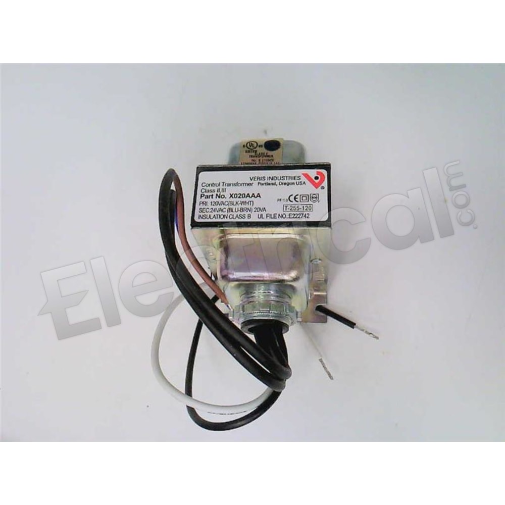 Veris X020AAA Control Power Transformer