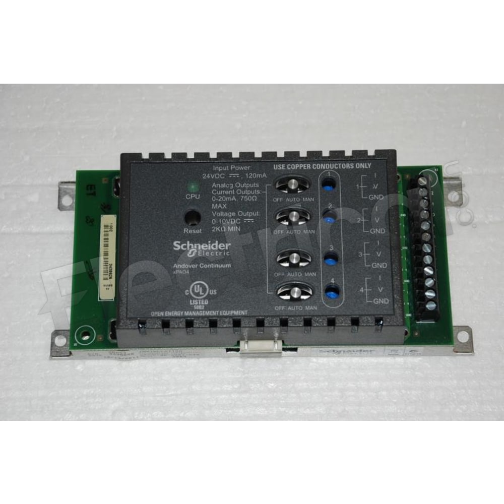XPA-O4 Schneider Electric PLC Module Automation