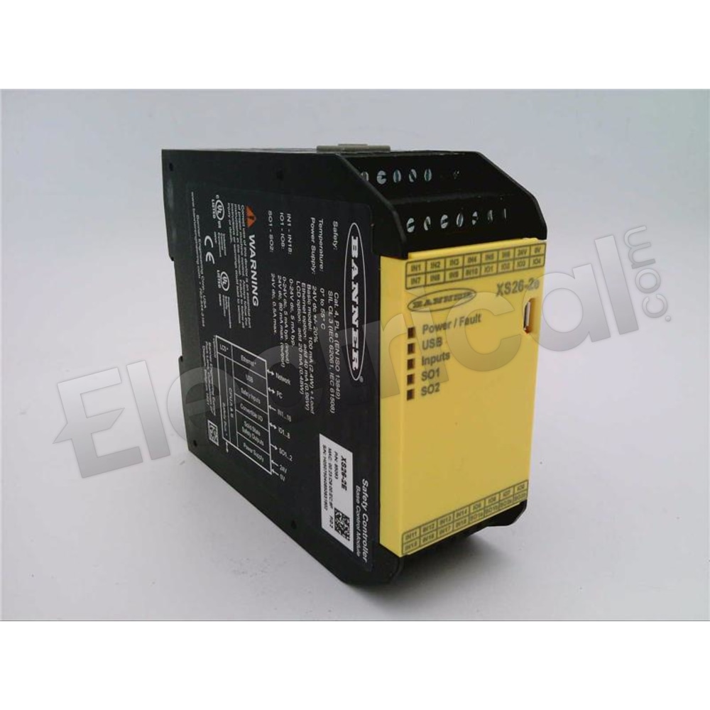 Banner Engineering XS26-2E Safety Controller Safety Systems