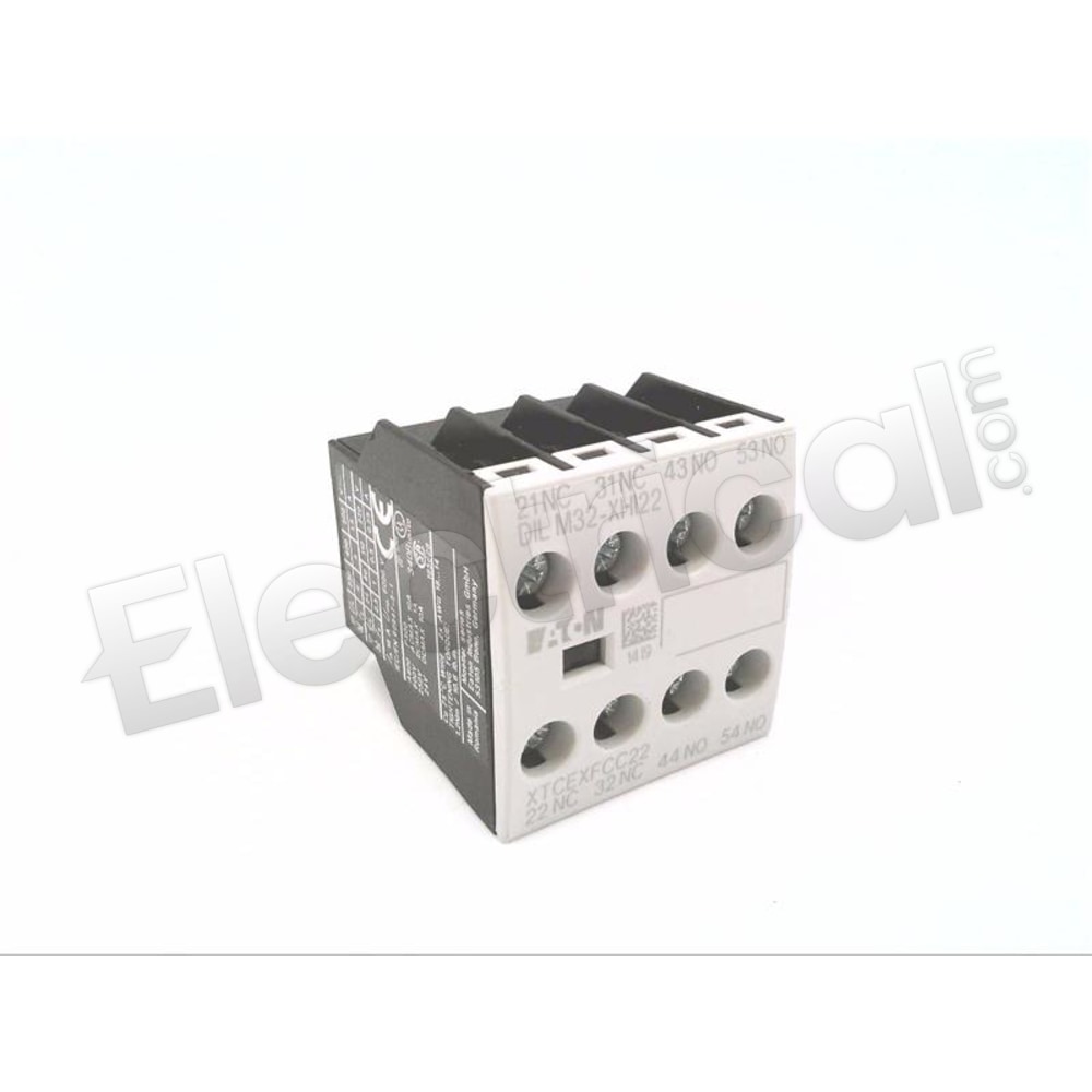 XTCEXFCC22 Eaton Contactor And Motor Starter Auxiliary Motor Control