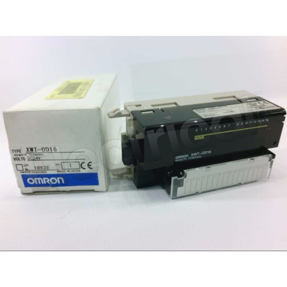 Omron XWT-OD16 PLC Module Automation