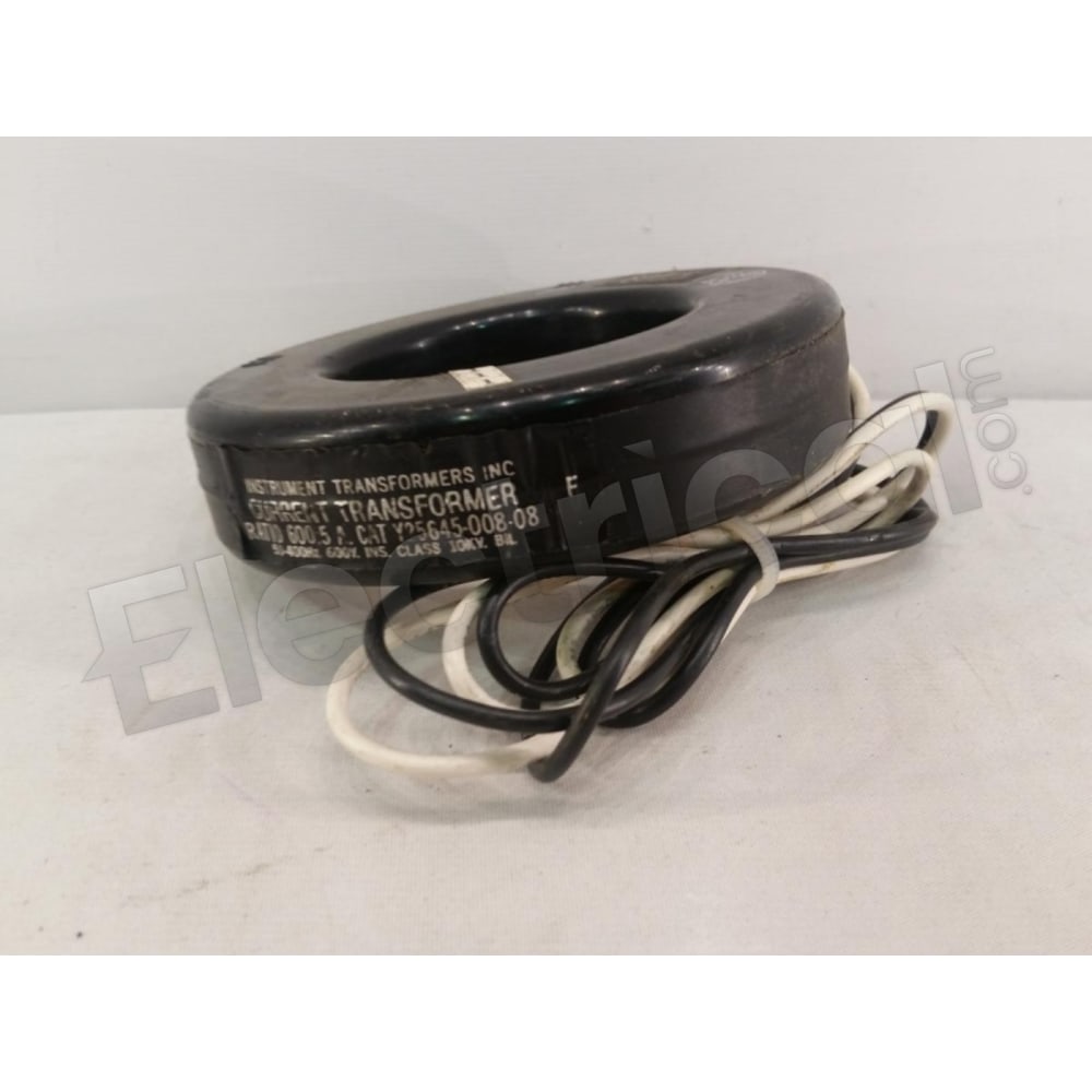 Instrument Transformers Inc Y25645-008-08 Current Transformer Transformer