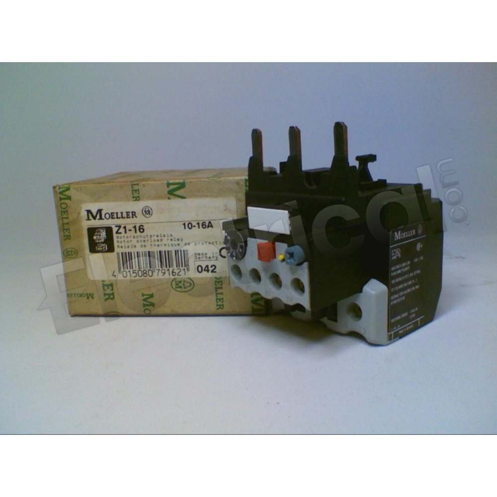Moeller Z1-16 Overload Relay Motor Control